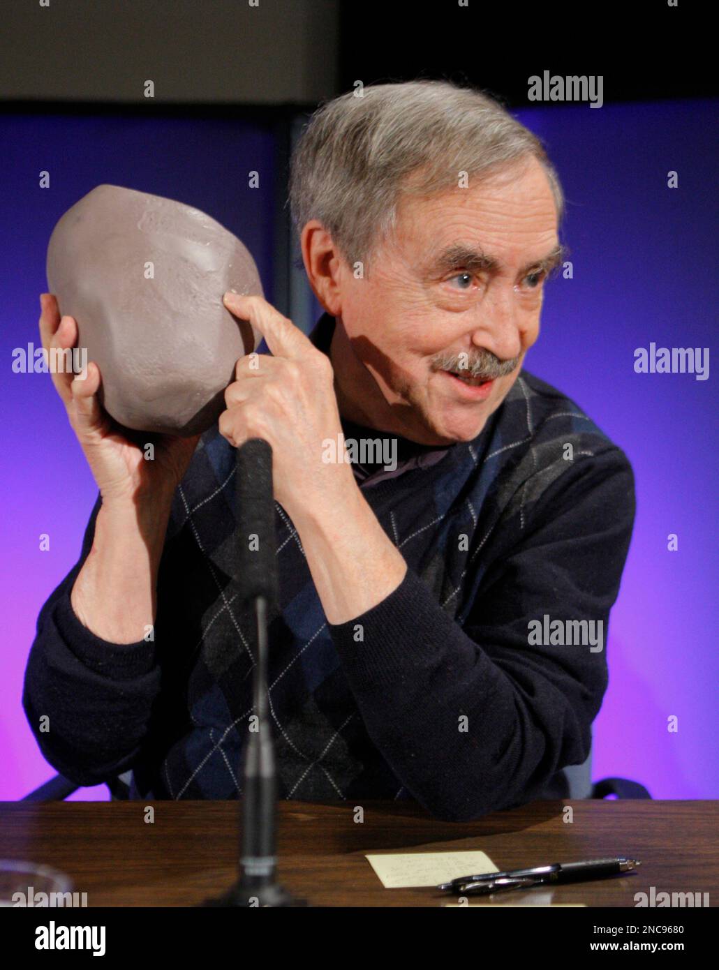 Pete Schultz, professor of geological sciences and a co-investigator on ...