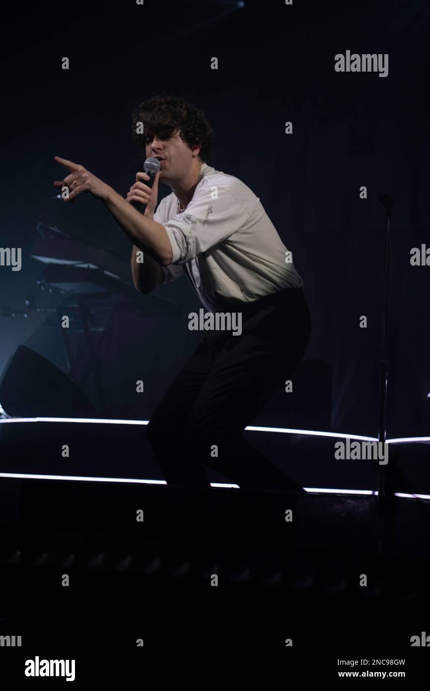 British band, The Kooks, performing live in Berlin for the inside in ...
