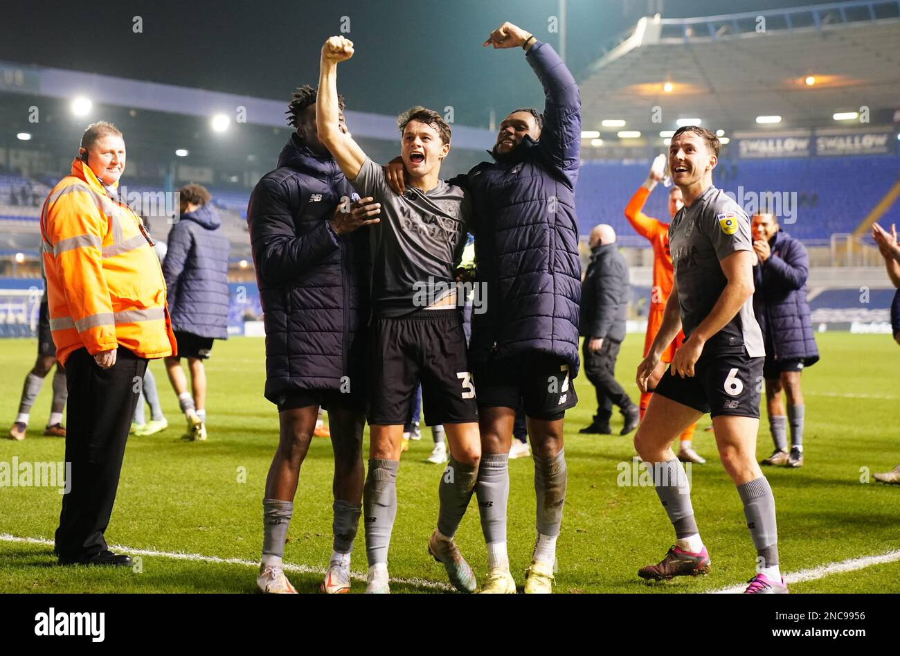 Cardiff City's Perry Ng celebrates after the Sky Bet Championship match ...