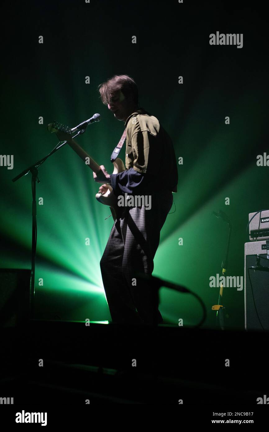 Stone, a British post punk band from Liverpool performing live while ...