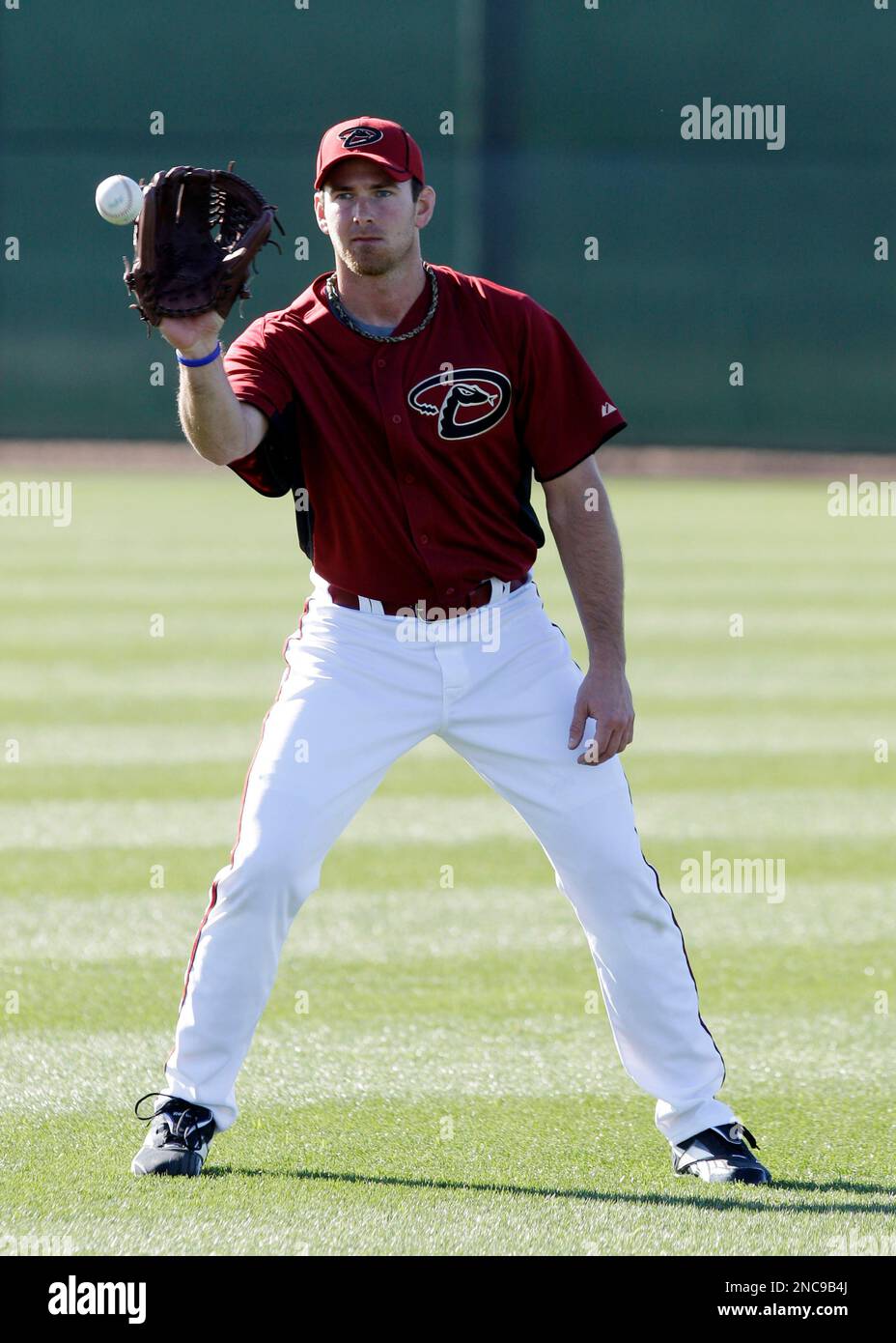 Arizona Diamondbacks starting pitcher Zach Duke at the team's spring ...