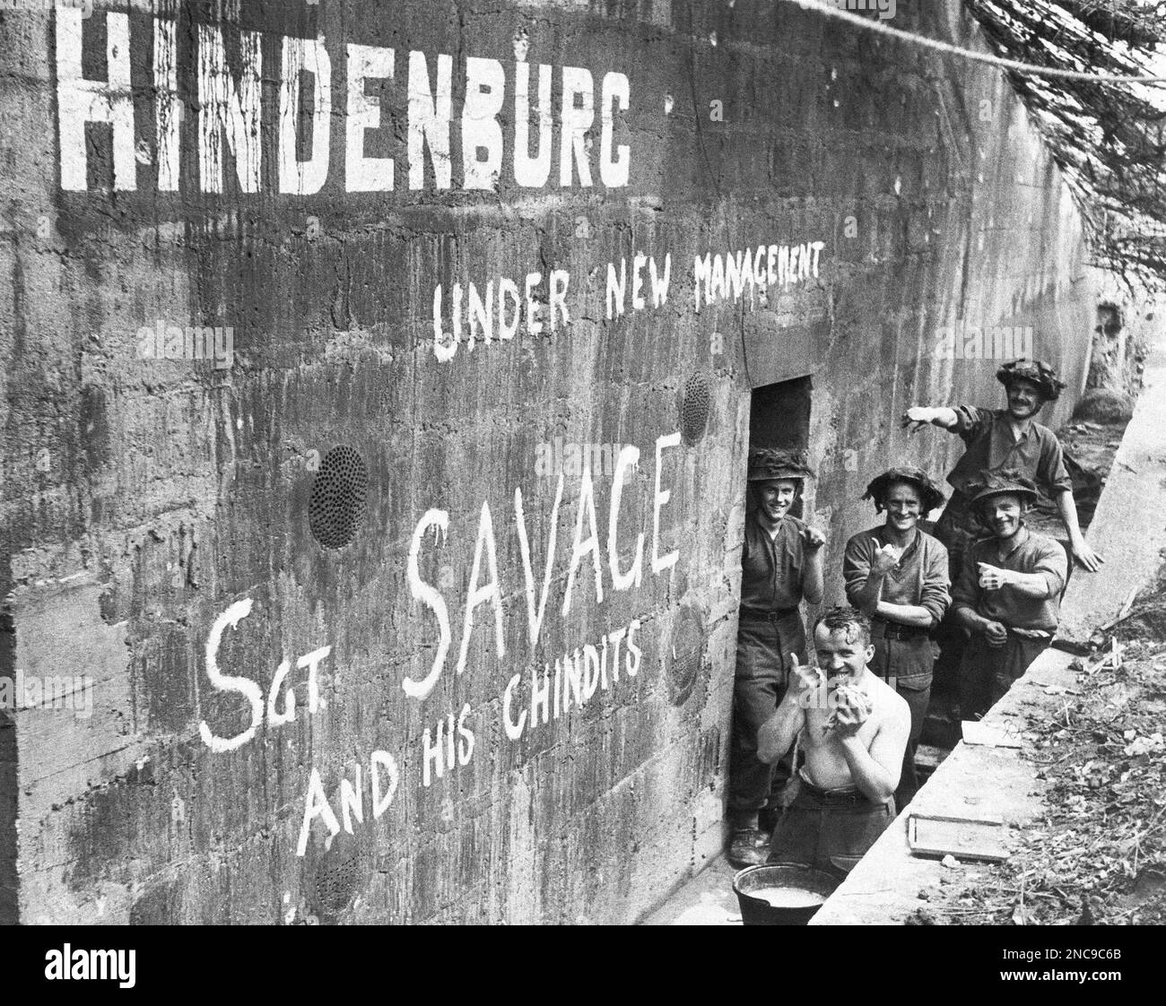 British troops who captured a German strongpoint Normandy called the ...