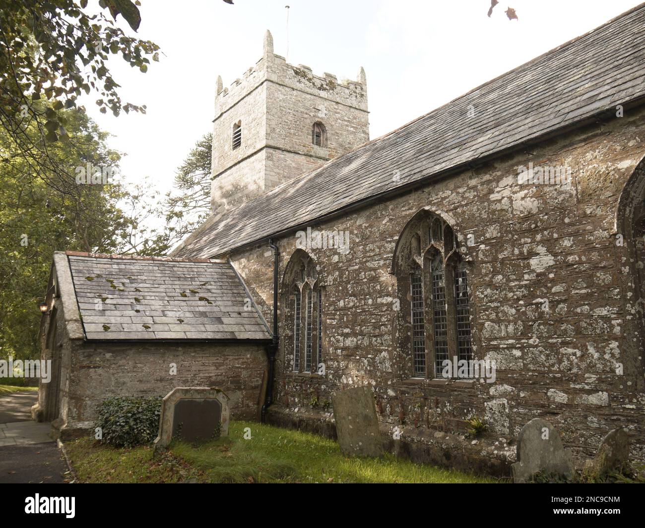 Parish church of st teath hi-res stock photography and images - Alamy