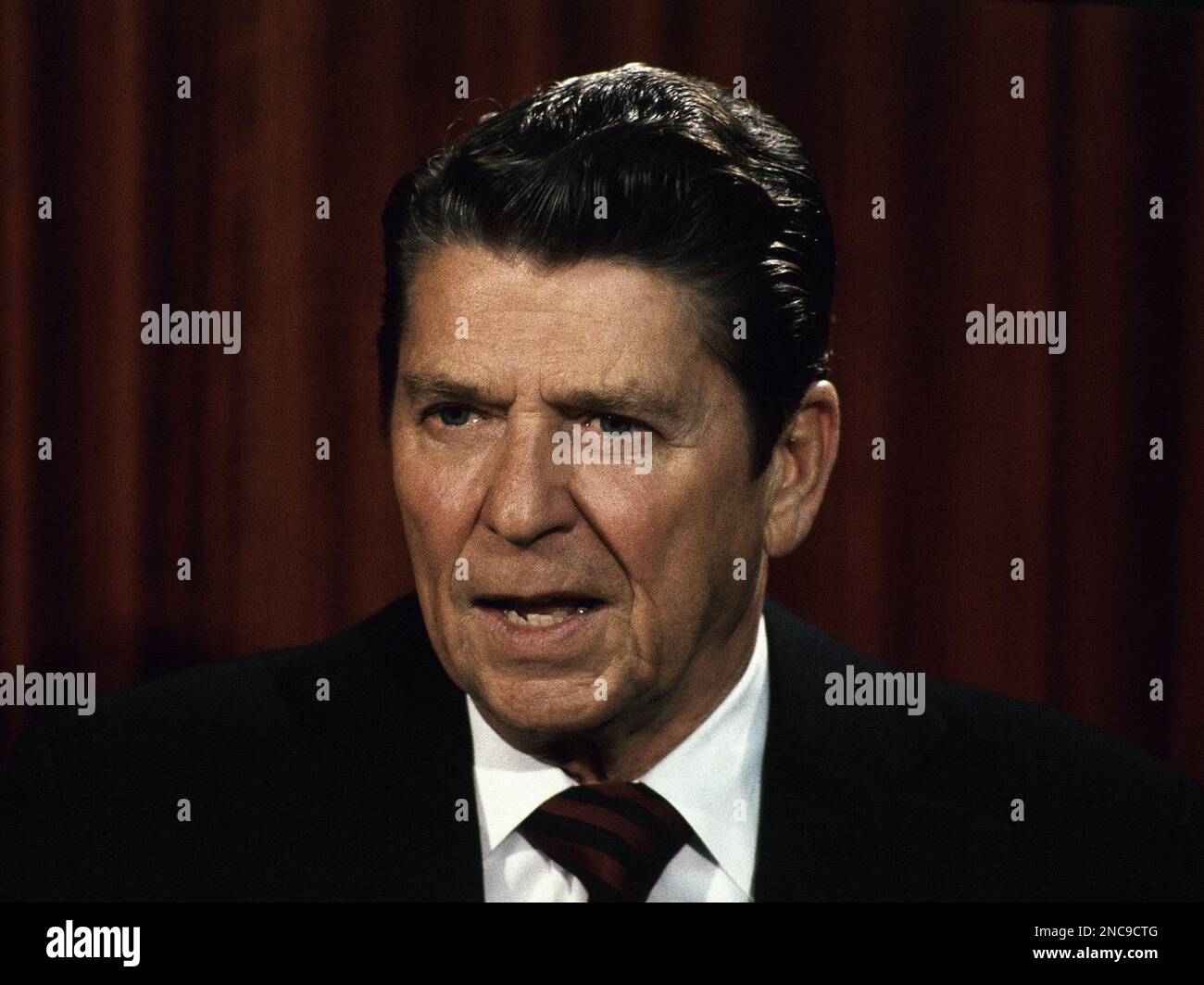 Republican presidential candidate and Former California Governor Ronald ...