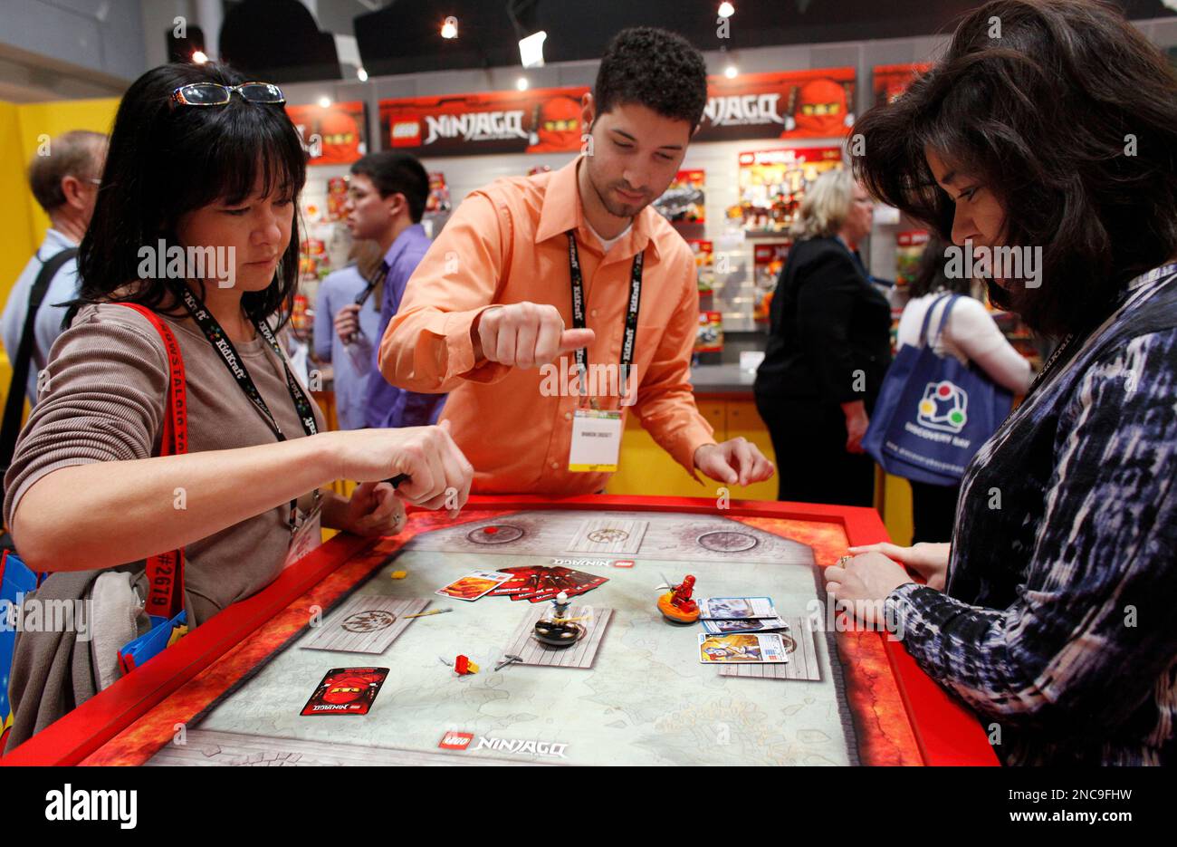 **COMMERCIAL IMAGE** In this photograph taken by AP Images for LEGO ...