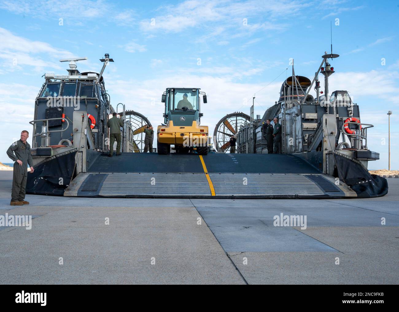 Atlantic Ocean. 10th Feb, 2023. Sailors assigned to Assault Craft Unit ...