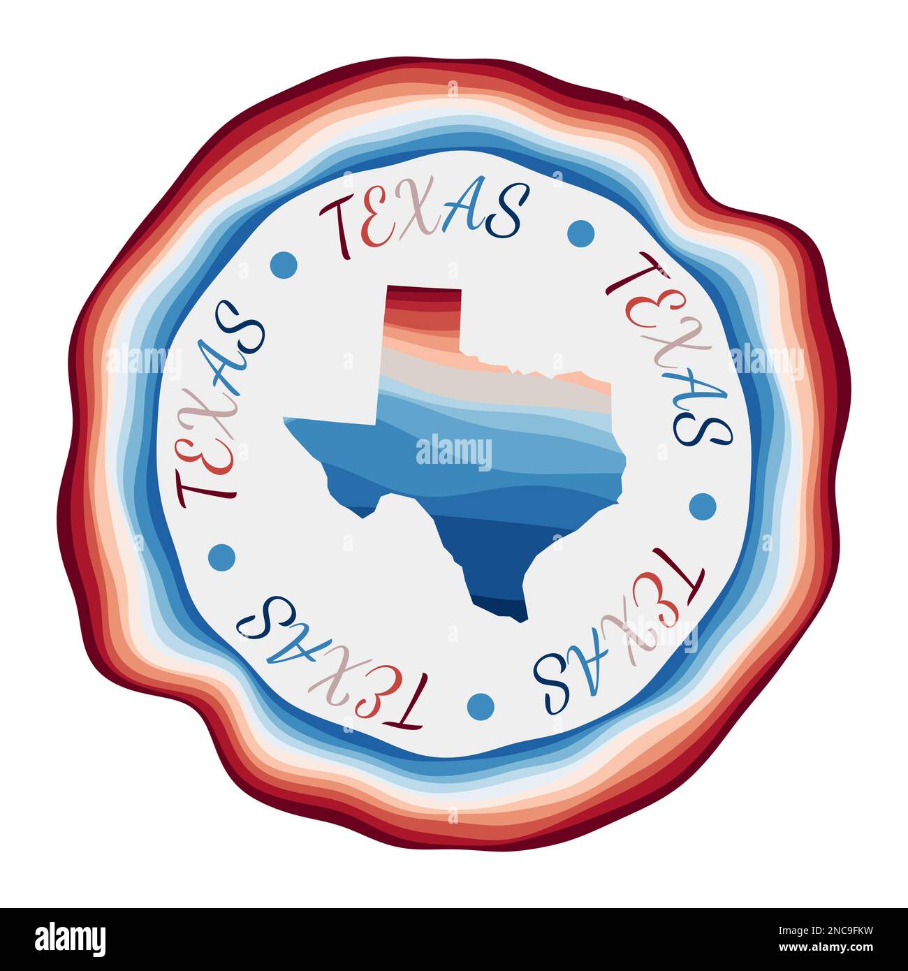 Texas red Stock Vector Images - Alamy