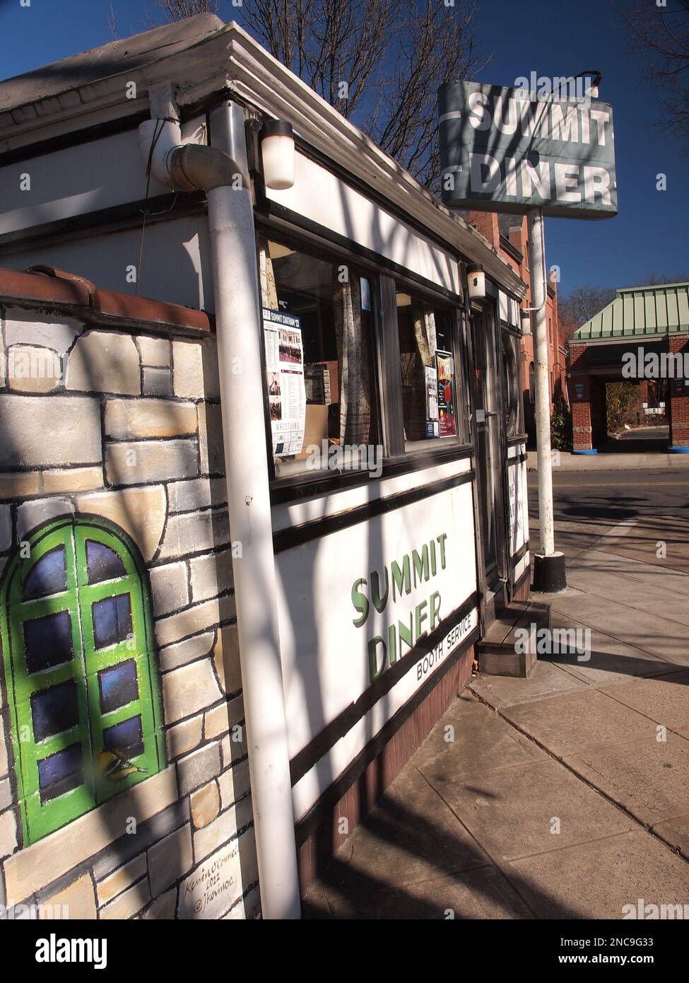 The famous Summit Diner in Summit, New Jersey. The diner was ...