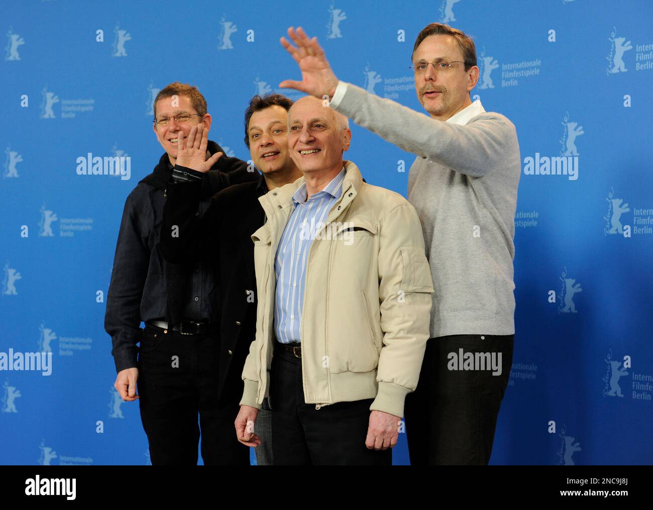 Producer Philip Boeffard, 3D-technician Rodolphe Chabrier, director ...