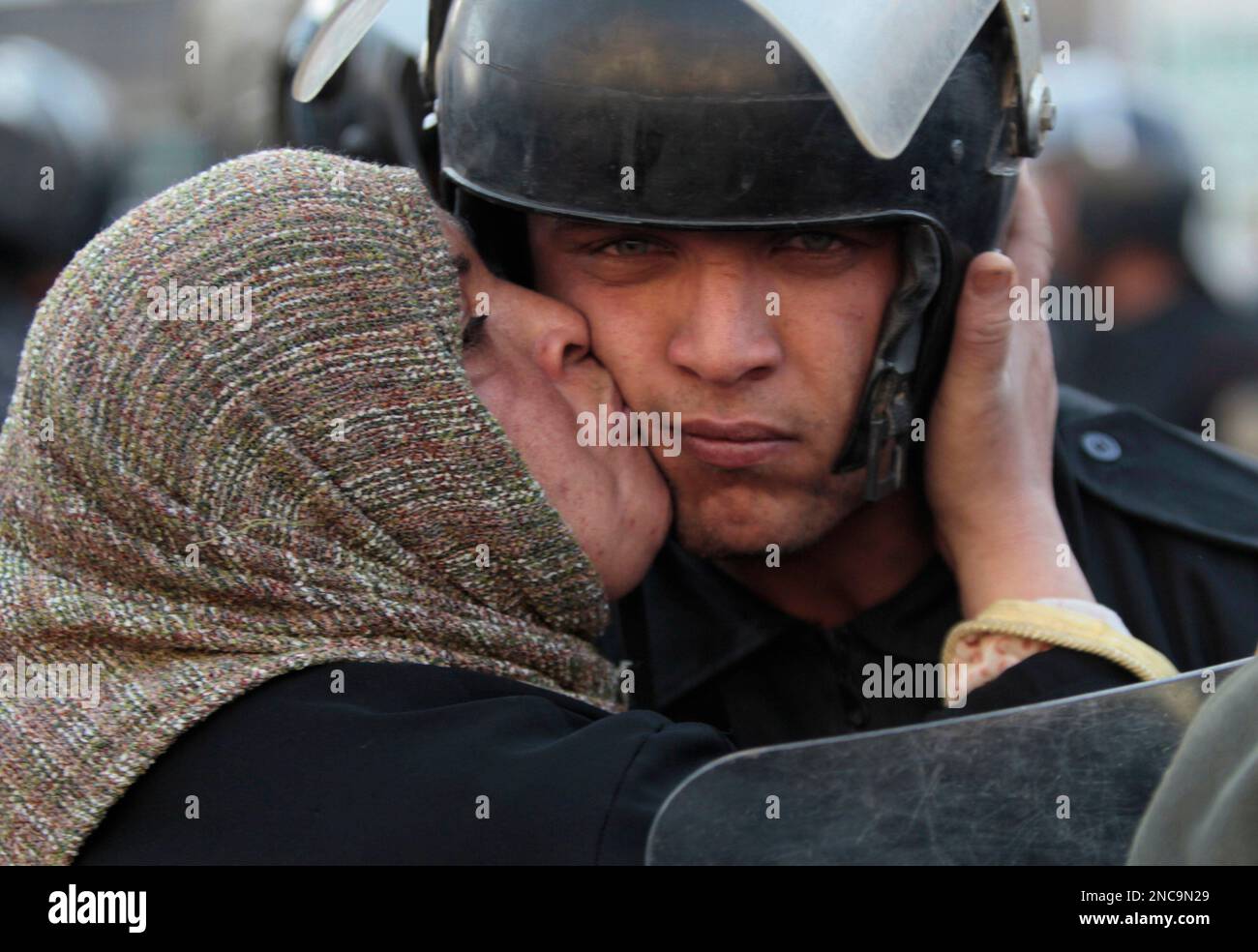 FILE - In this Jan. 28, 2011 file photo, an Egyptian anti-government ...