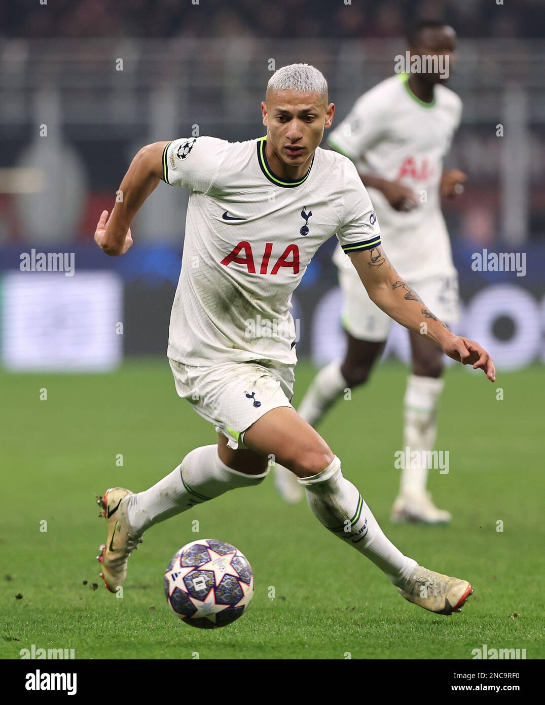 Tottenham Hotspur's Richarlison during the UEFA Champions League round ...