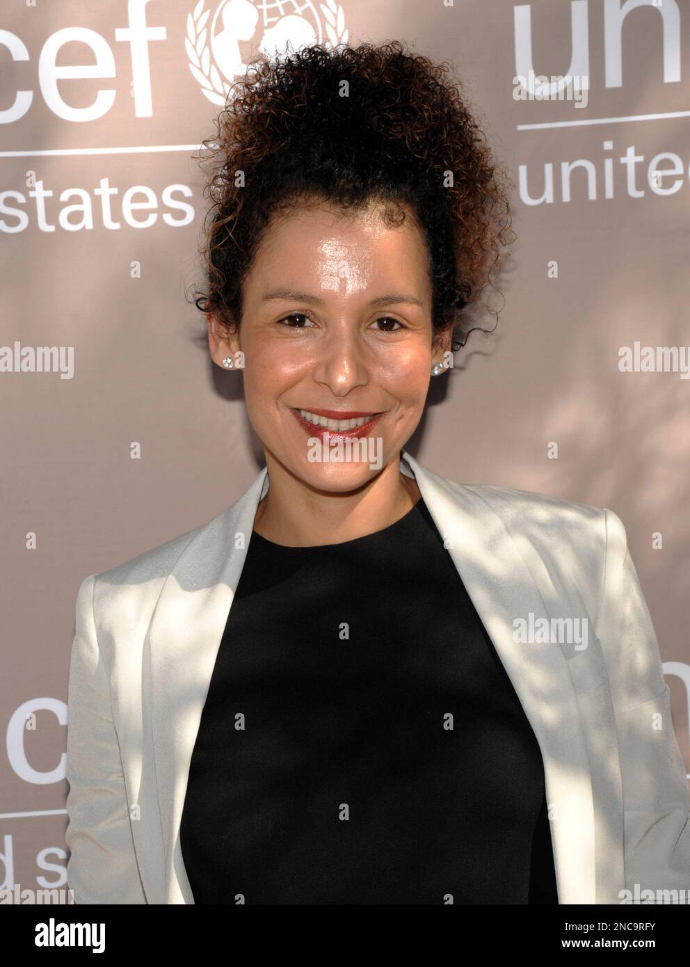 Journalist Mariane Pearl arrives at the the first annual UNICEF Women ...