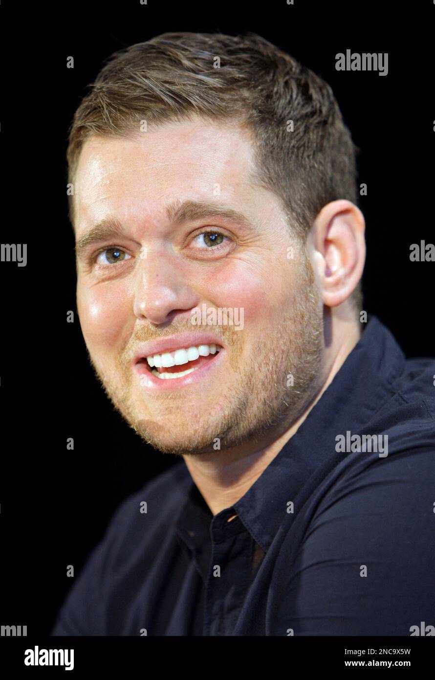 Canadian crooner Michael Buble in Sydney, Australia, Thursday, Feb. 10 ...