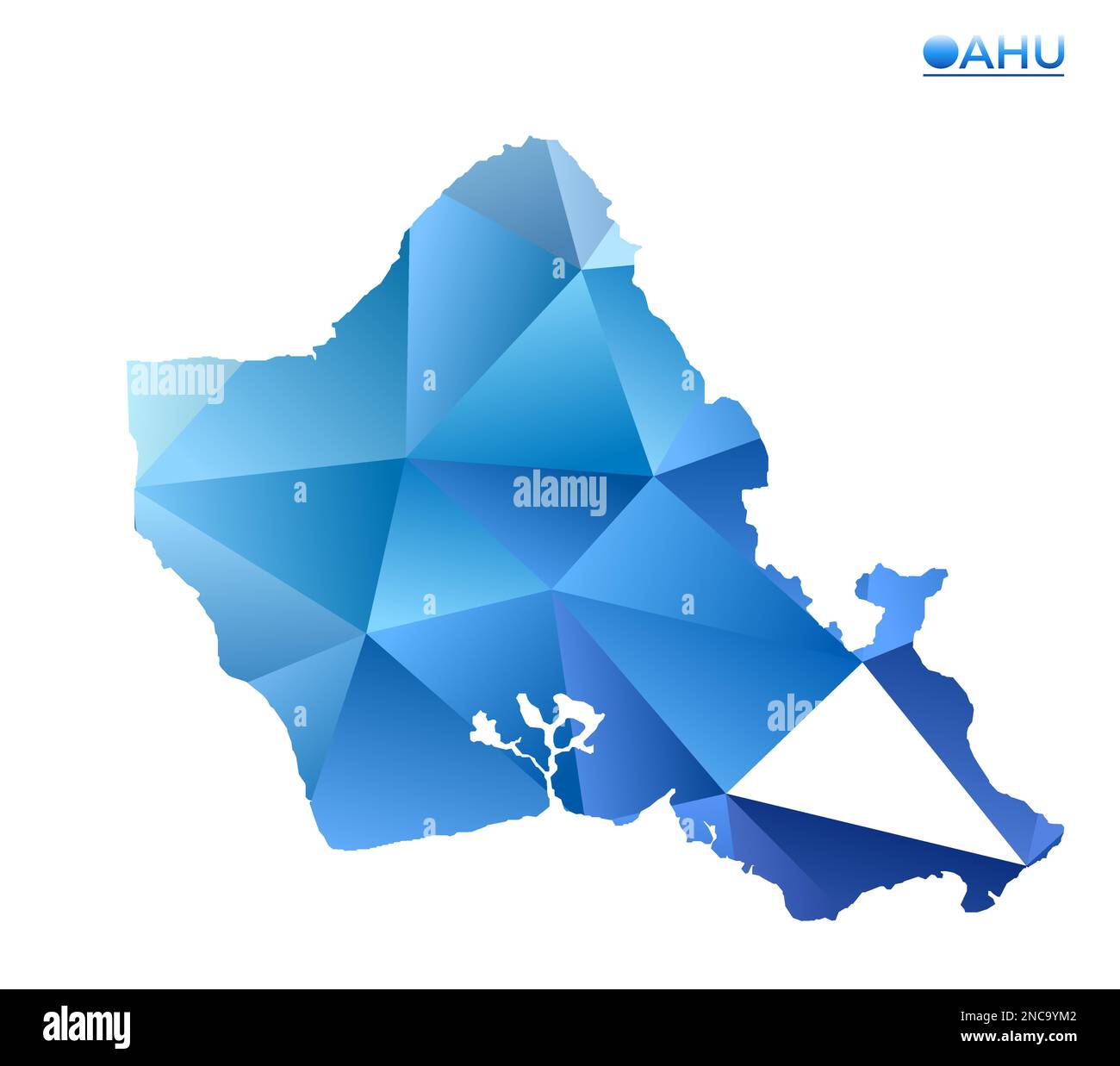 Oahu map Stock Vector Images - Alamy