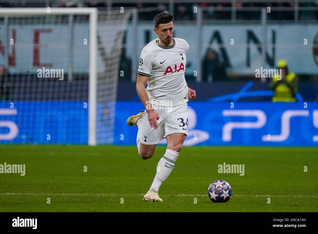 Milan, Italy. February 14, 2023, Clement Lenglet (Tottenham Hotspur FC ...