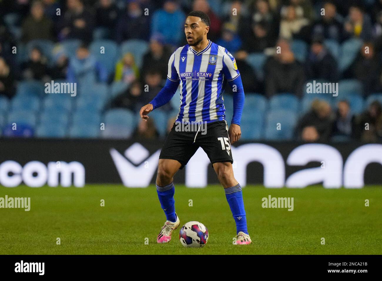 Akin Famewo #15 of Sheffield Wednesday during the Sky Bet League 1 ...