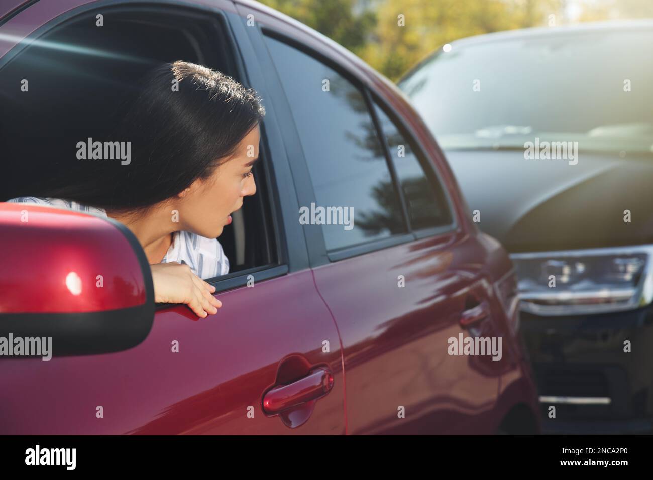 Getting in car hi-res stock photography and images - Alamy