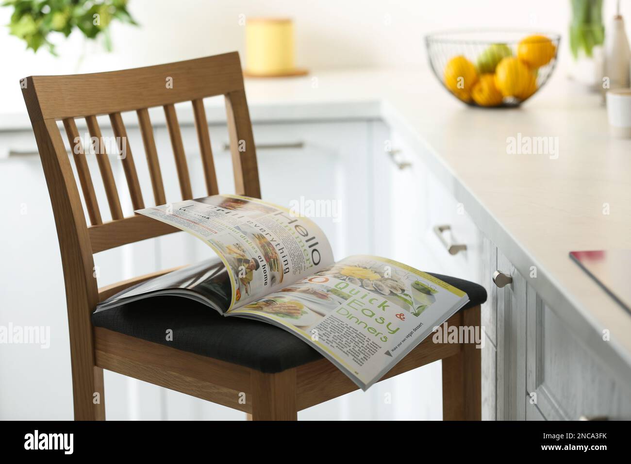 Food magazine open hi-res stock photography and images - Alamy