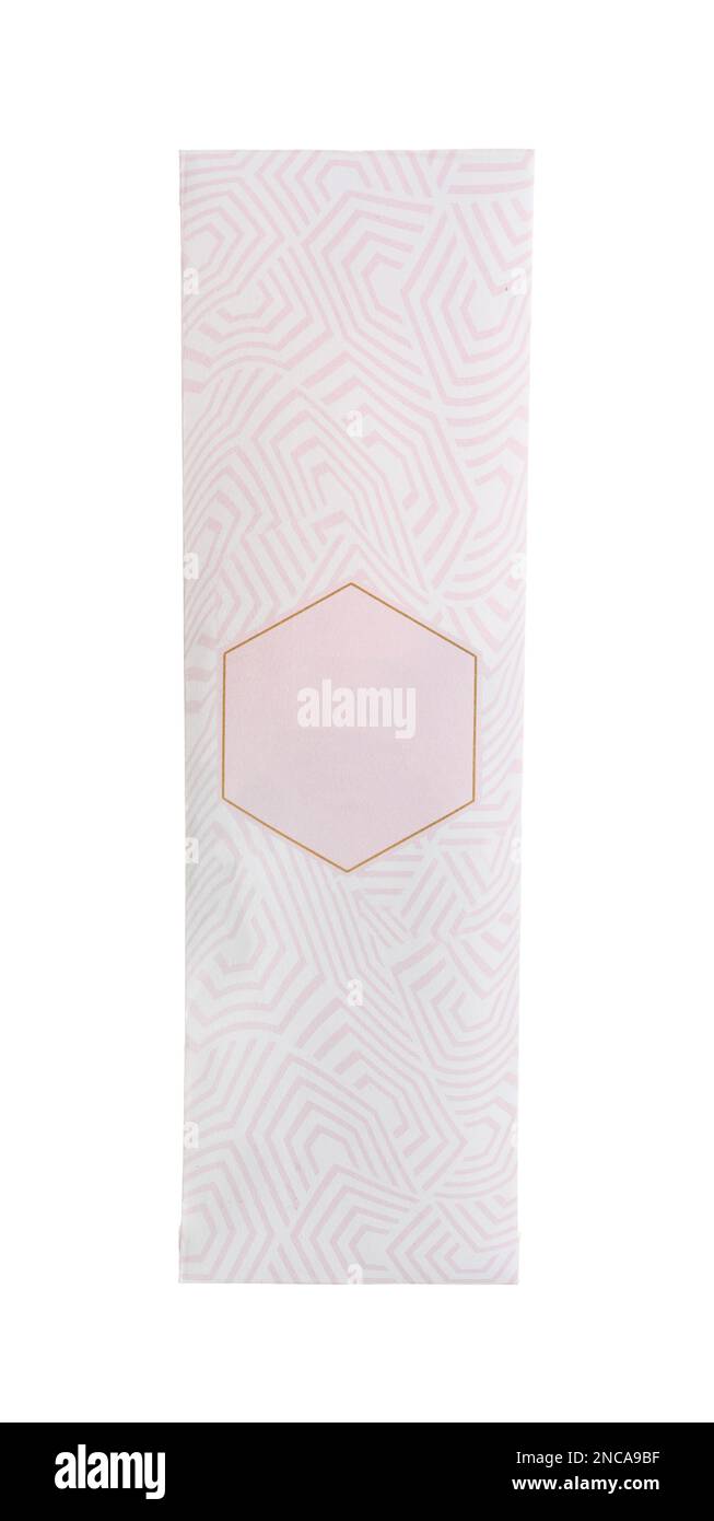 Paper scented sachet isolated on white background Stock Photo - Alamy