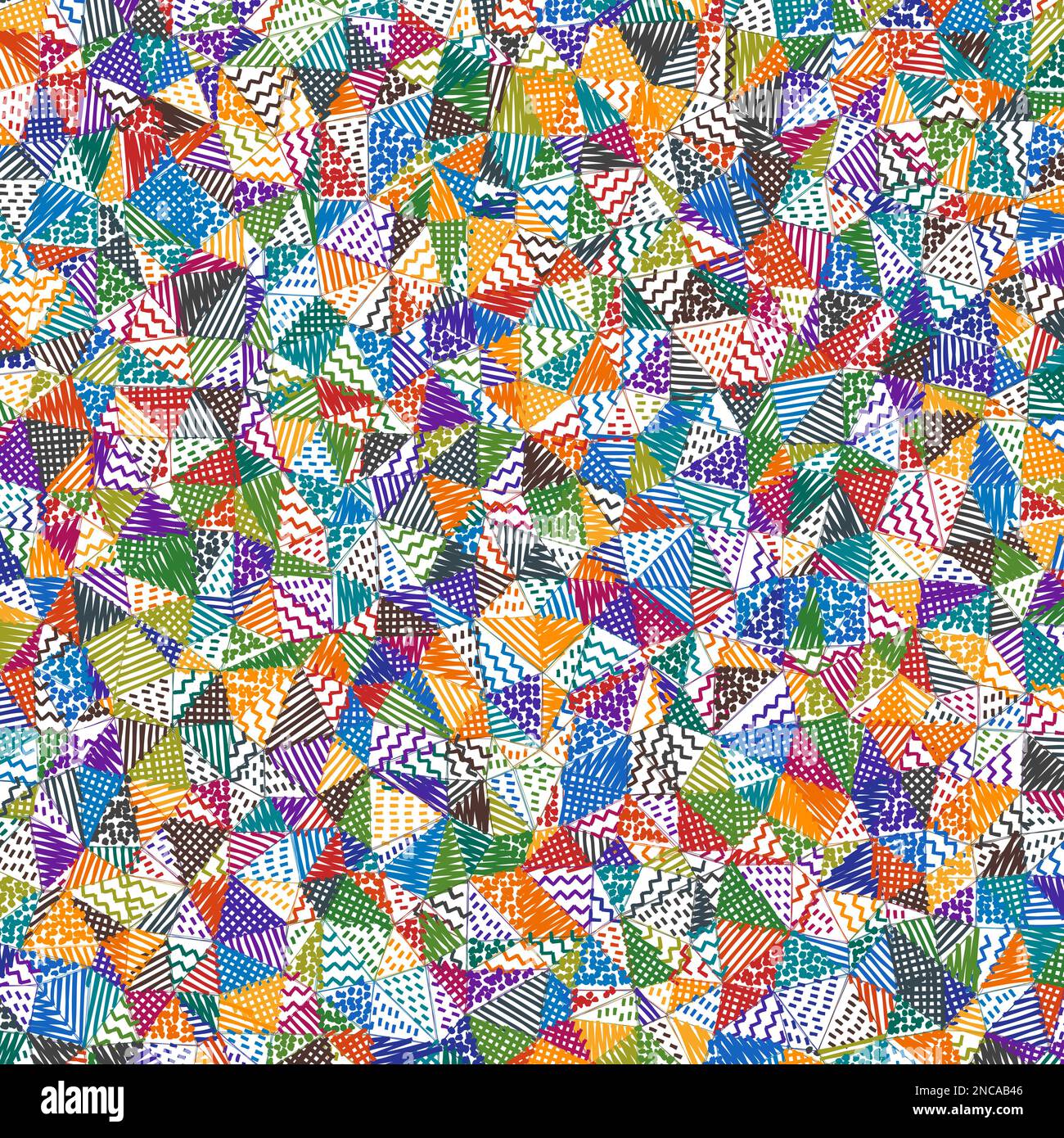 Low poly sketch background. Astonishing square pattern. Creative ...