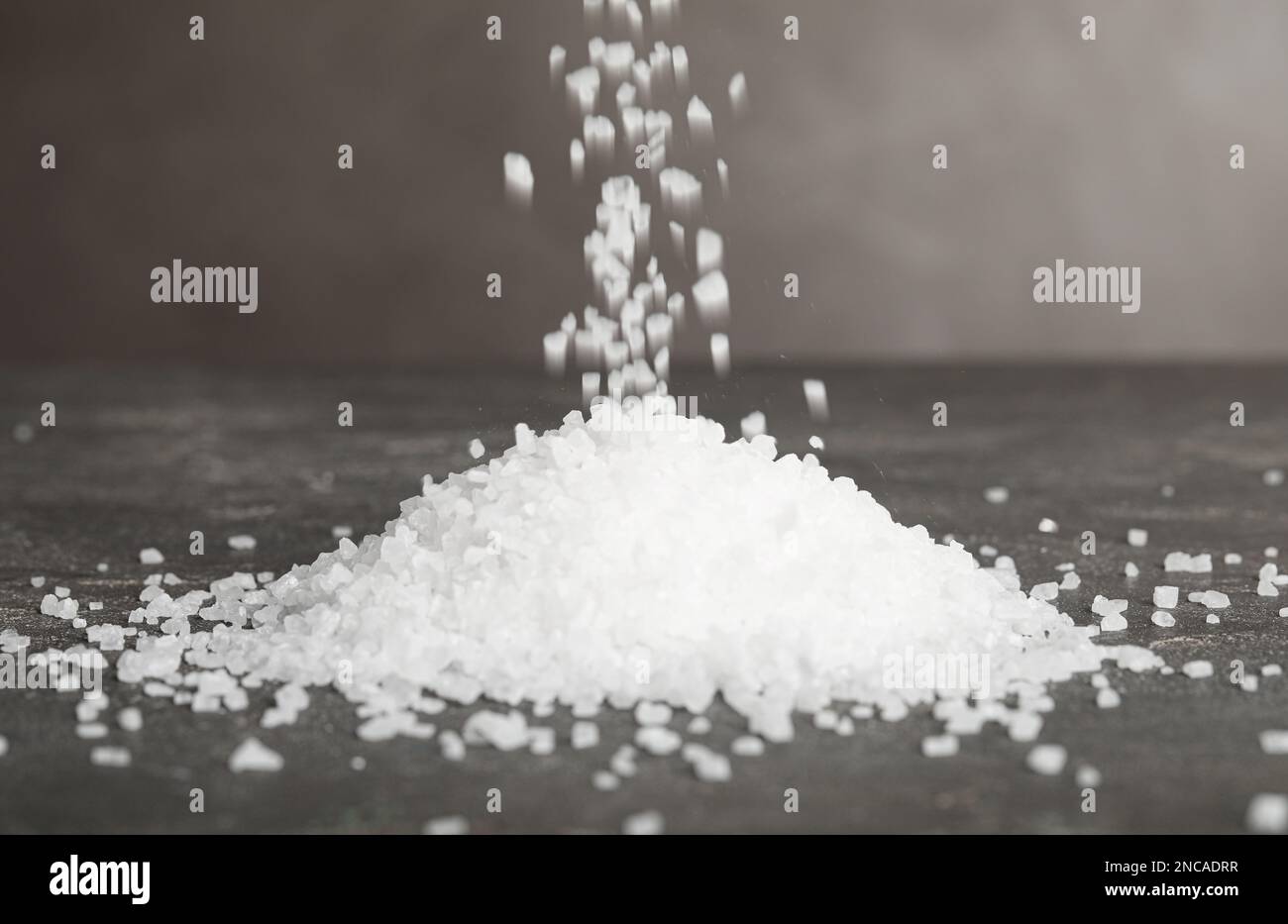 Salt pile falling hi-res stock photography and images - Alamy