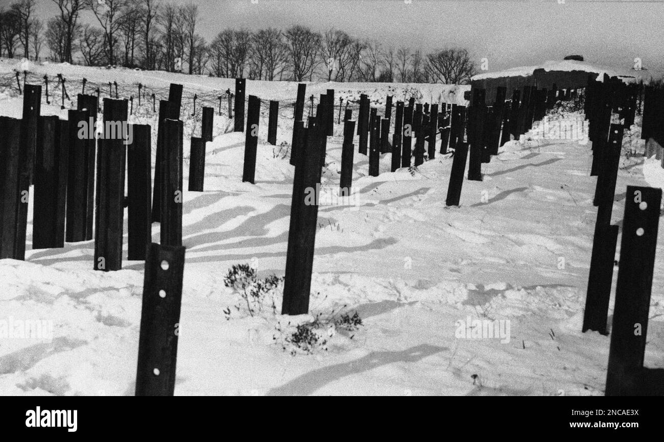 Above ground views of France’s famed Maginot Line during World War II ...
