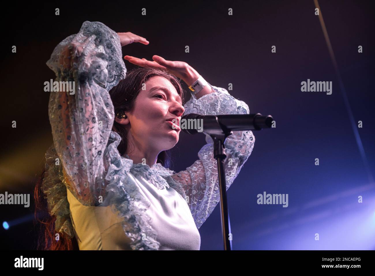 Amanda Tenfjord performing at La Nau, Barcelona 4 Feb. 2023 ...