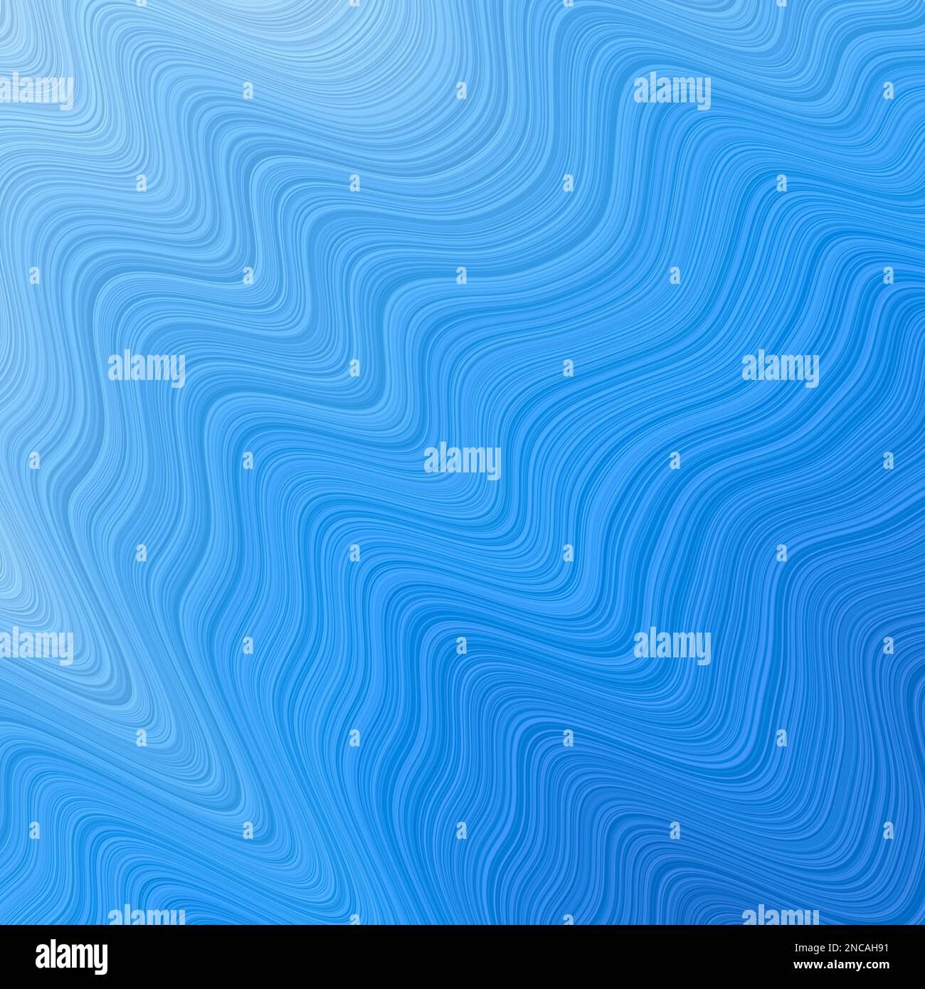 Bright curves flow background. Astonishing banner in blue colors. Can ...