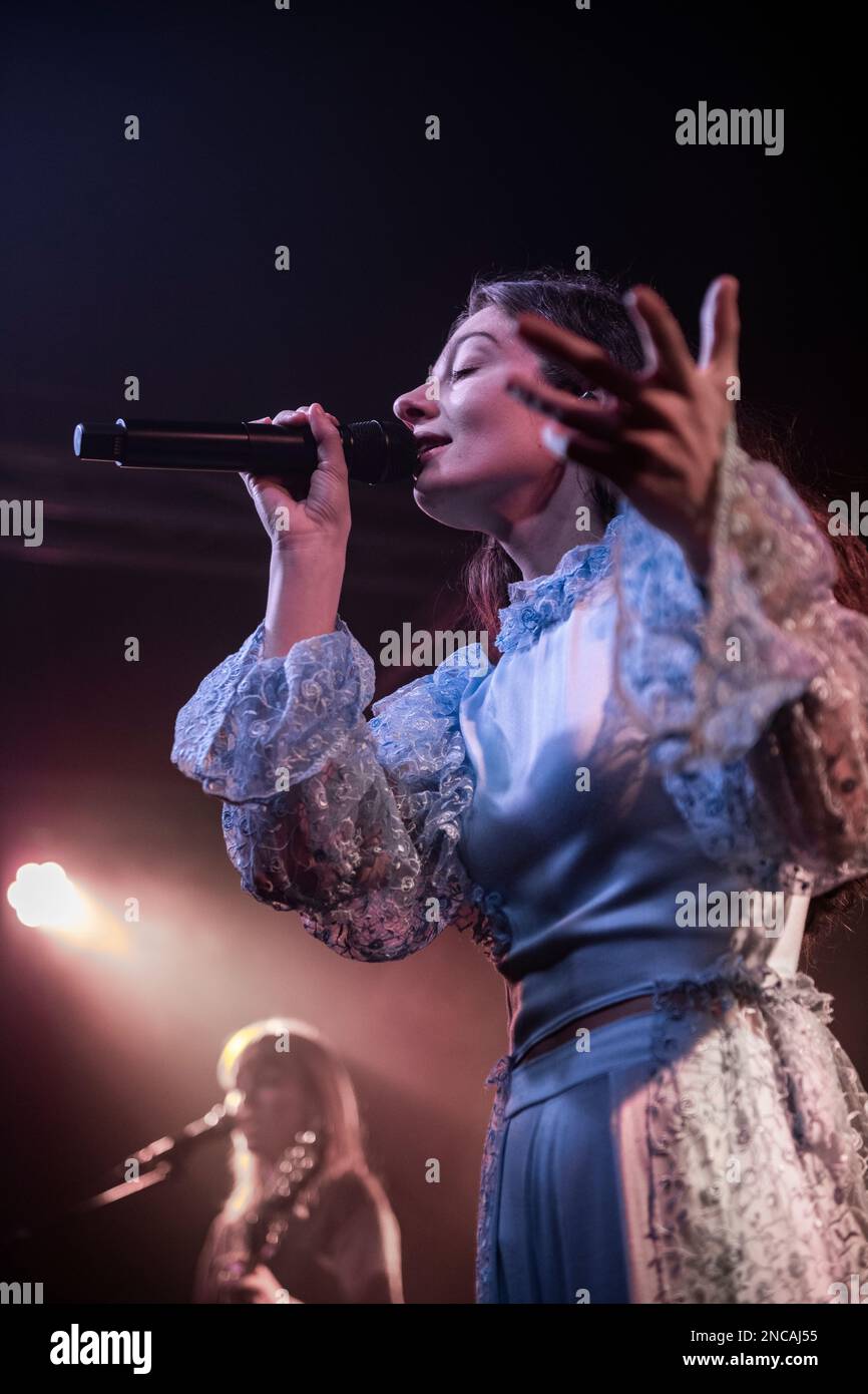 Amanda Tenfjord performing at La Nau, Barcelona 4 Feb. 2023 ...