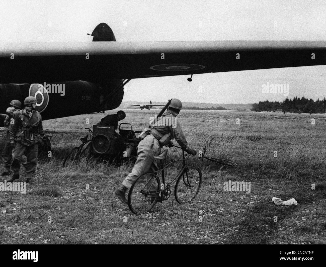 The equipment that is carried by British Gliders to the scene of attack ...