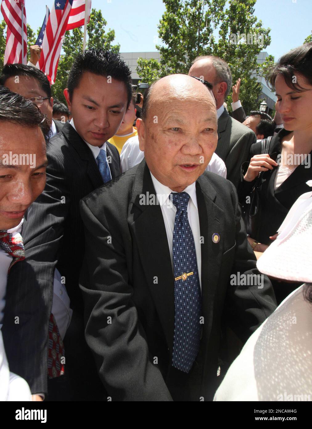 FILE - In this May 11, 2009 file photo, Former Laotian General Vang Pao ...