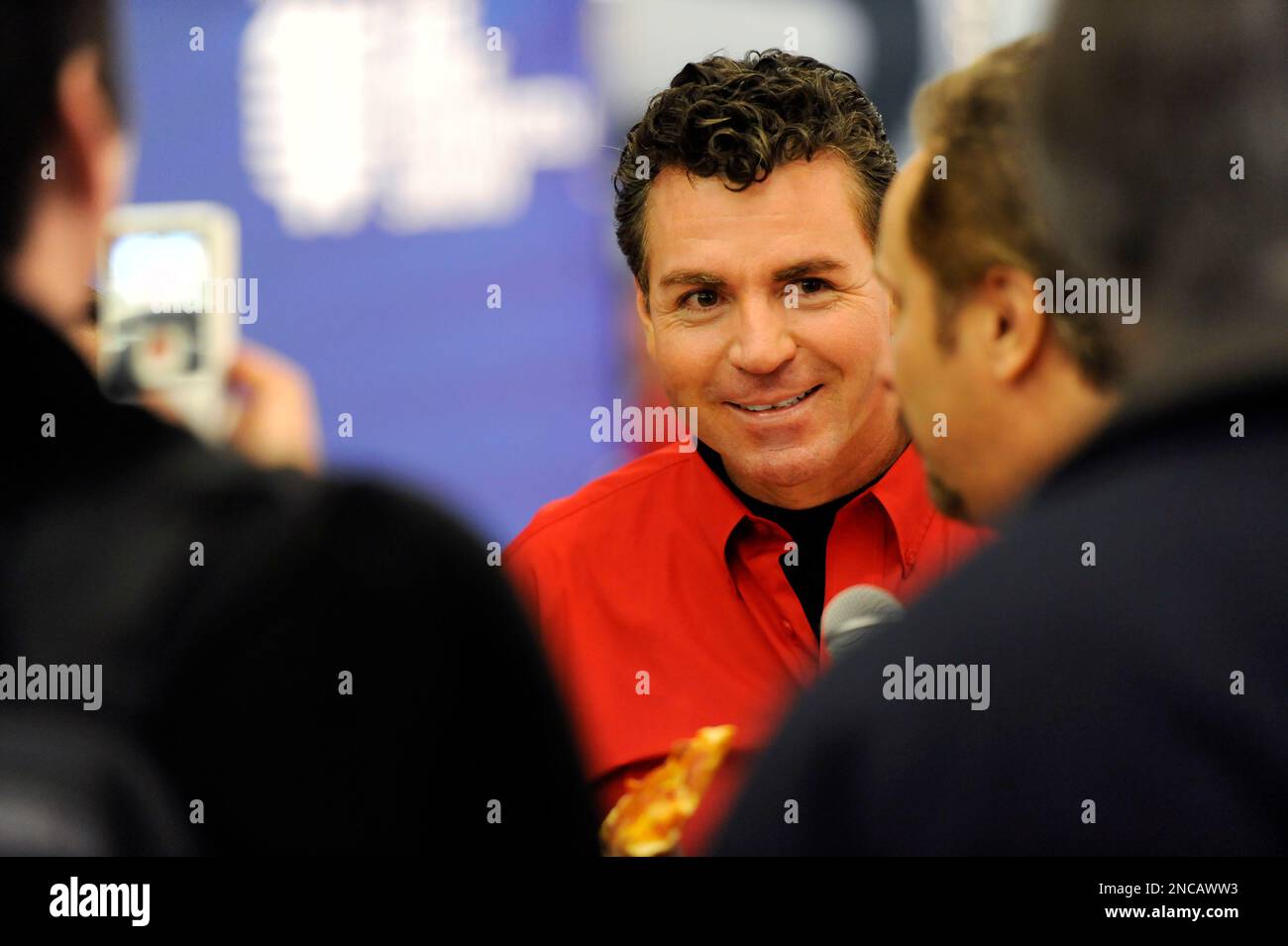 John Schnatter, founder of Papa John's , shares a slice of the Official ...