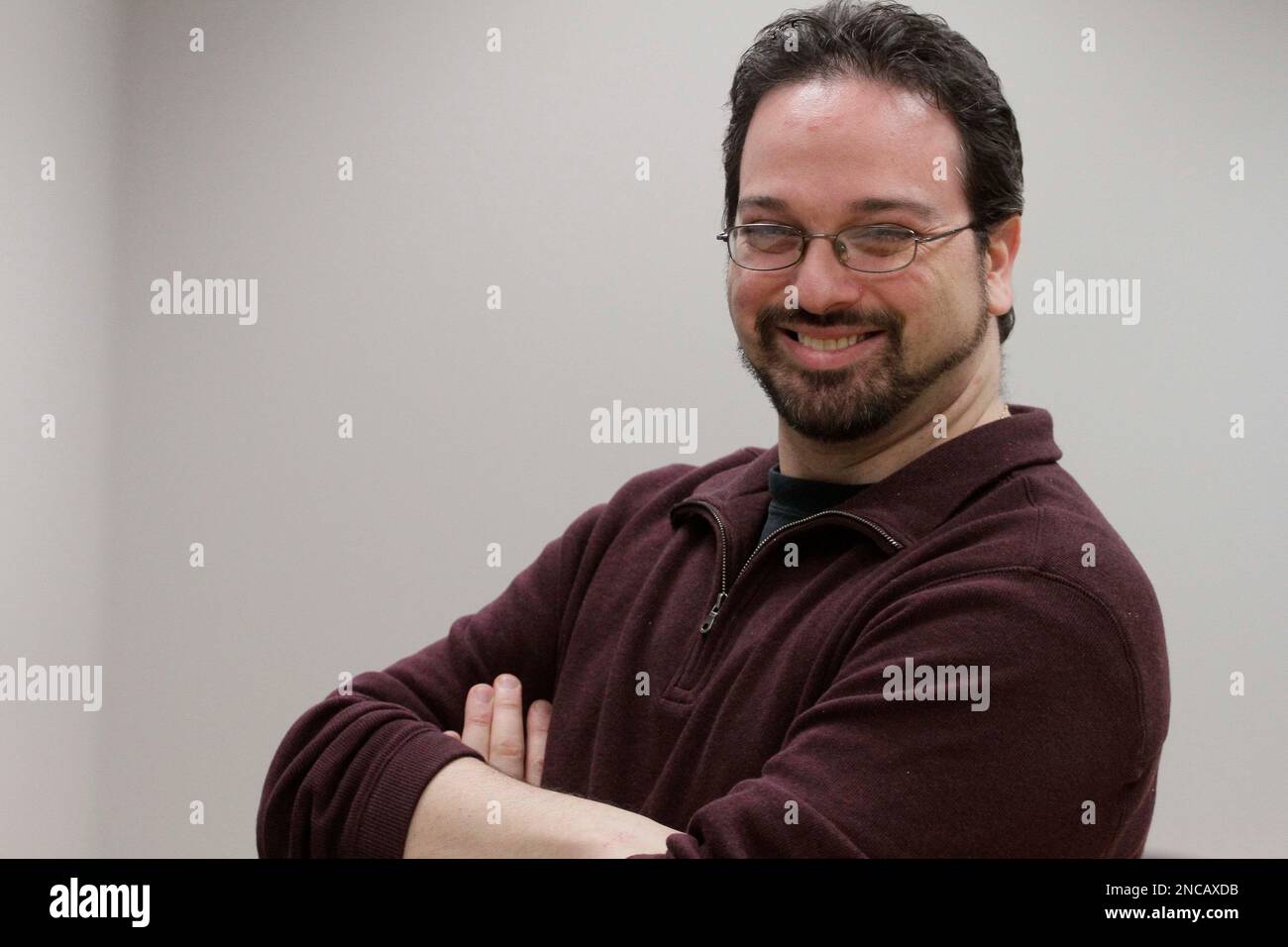 David Zoltan poses for a photo in his office Wednesday, Jan. 26, 2011 ...