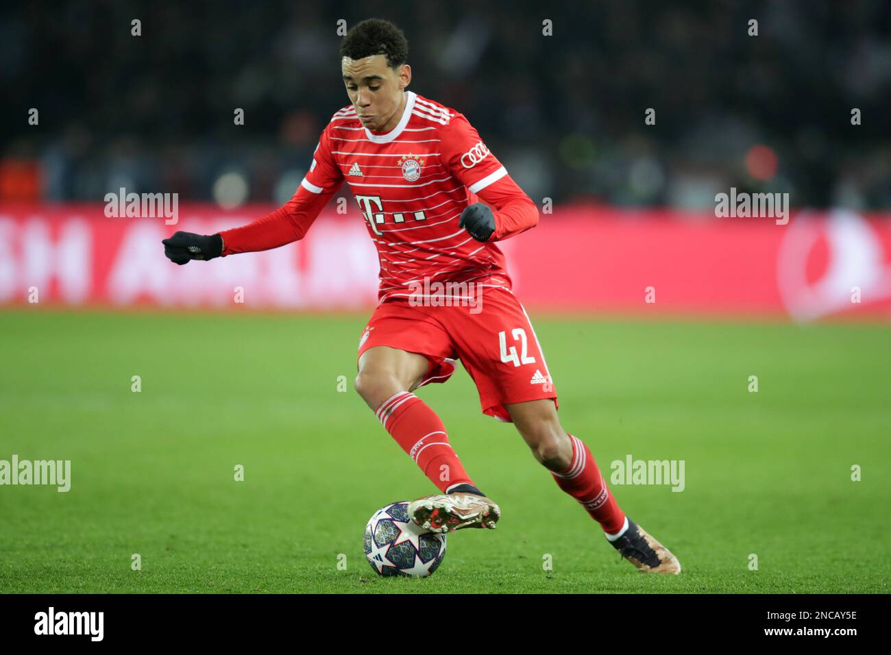 Jamal Musiala of Bayern Muenchen FC Paris Saint-Germain vs FC Bayern ...