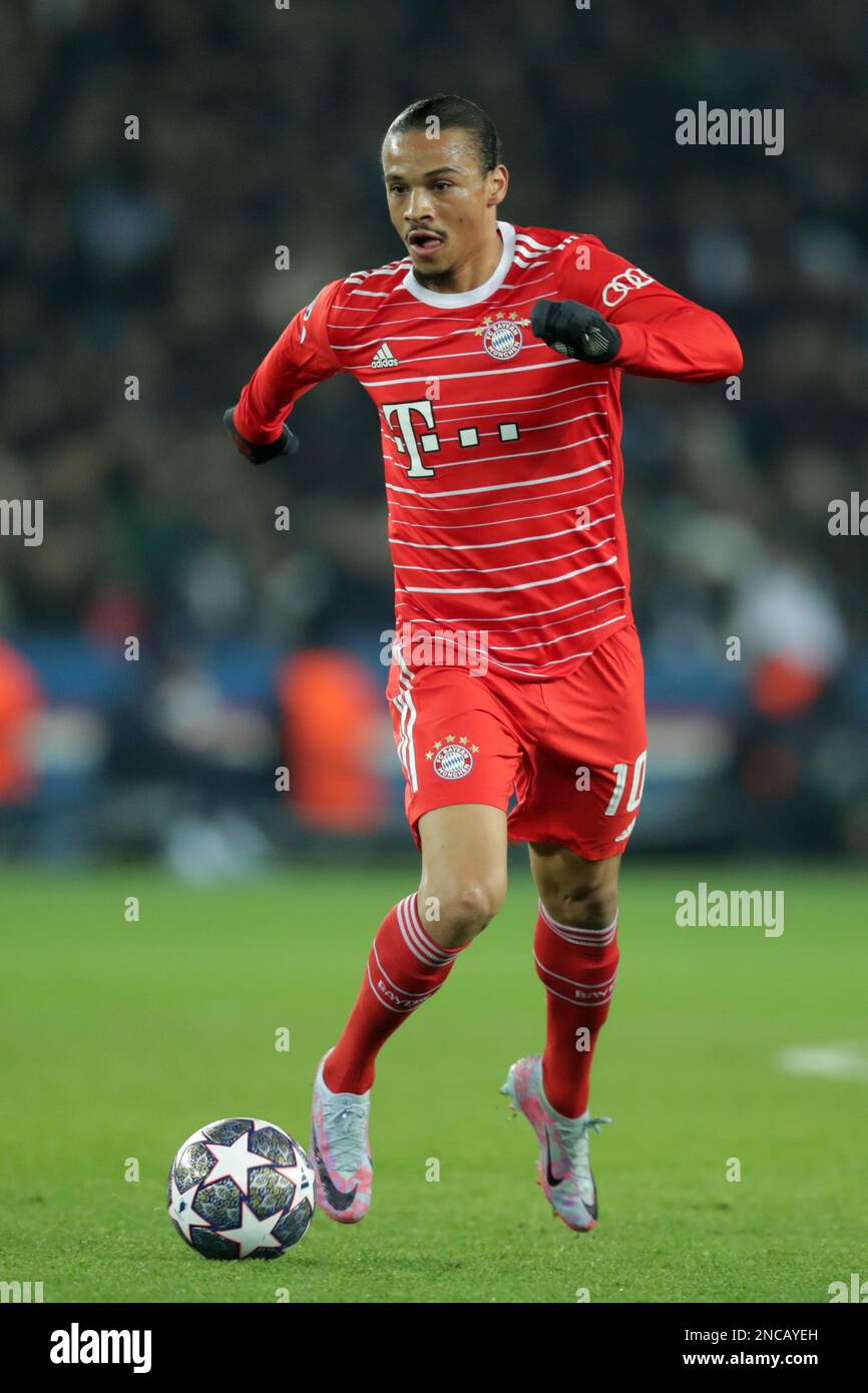 Leroy Sane of Bayern Muenchen FC Paris Saint-Germain vs FC Bayern ...