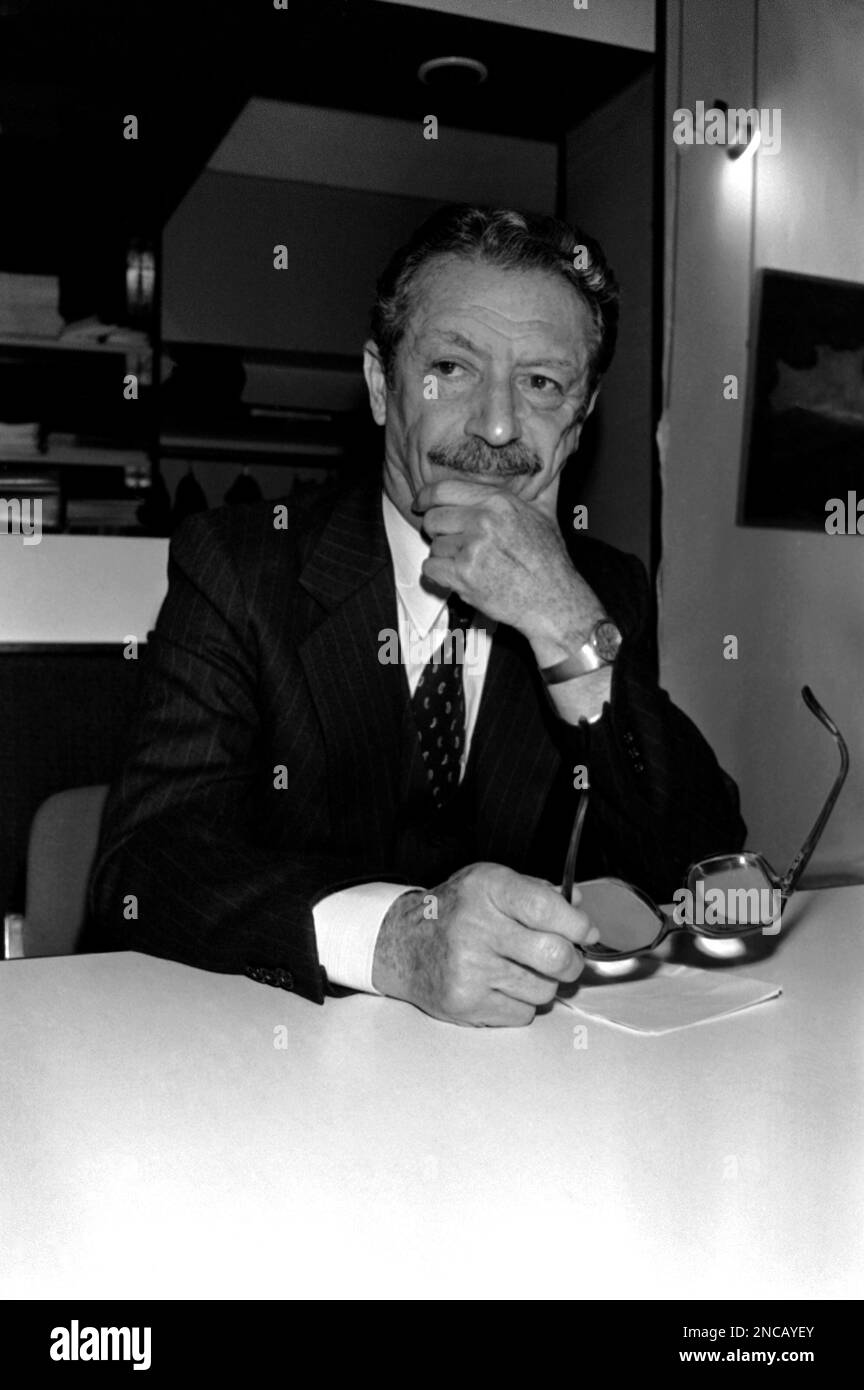 Former Iranian Prime Minister Shapour Bakhtiar In Paris France On Monday Oct 27 1980 Ap