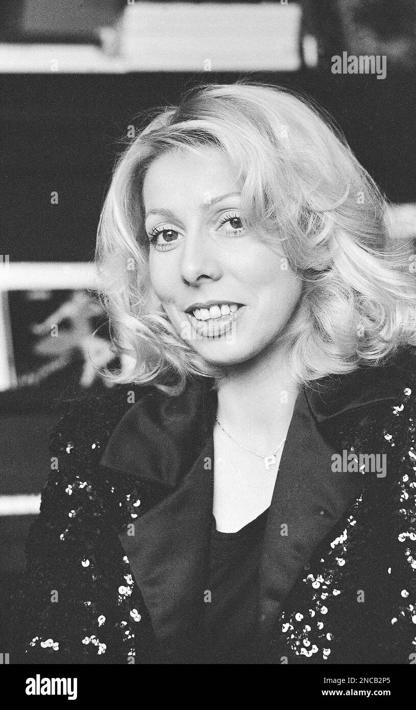 Canadian singer Patsy Gallant in 1977. (AP Photo Stock Photo - Alamy