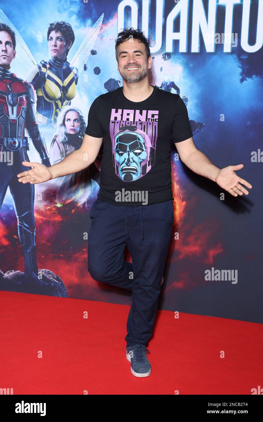 Paris, France. February 14, 2023, Alex Goude attends 'Ant-Man Et La ...