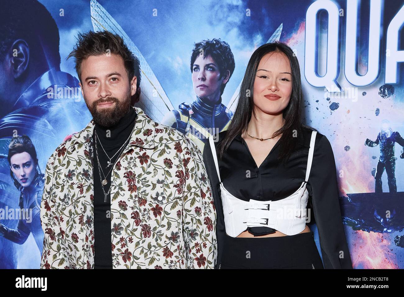 Paris, France. February 14, 2023, Nino Arial and Ines Faillant attends ...