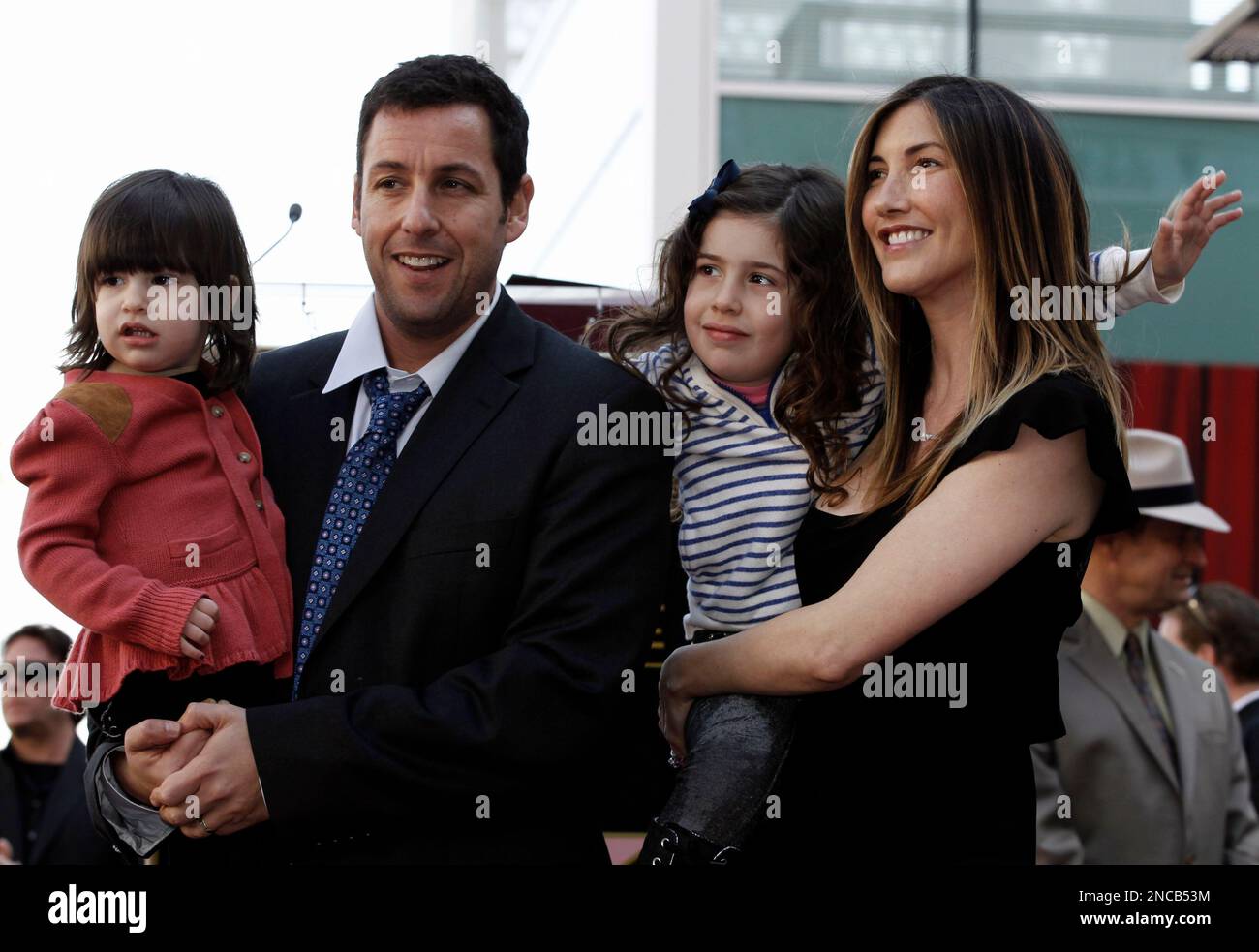 Sunny Sandler, Adam Sandler, Sadie Sandler, and Jackie Sandler are ...