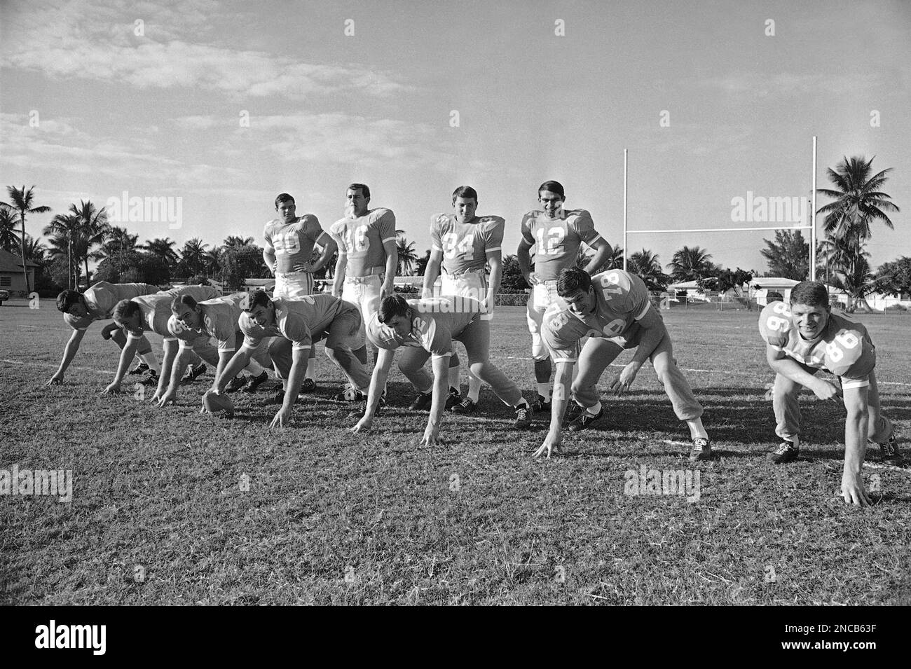 The probable starting lineups for Tennessee (top) and Oklahoma (bottom ...