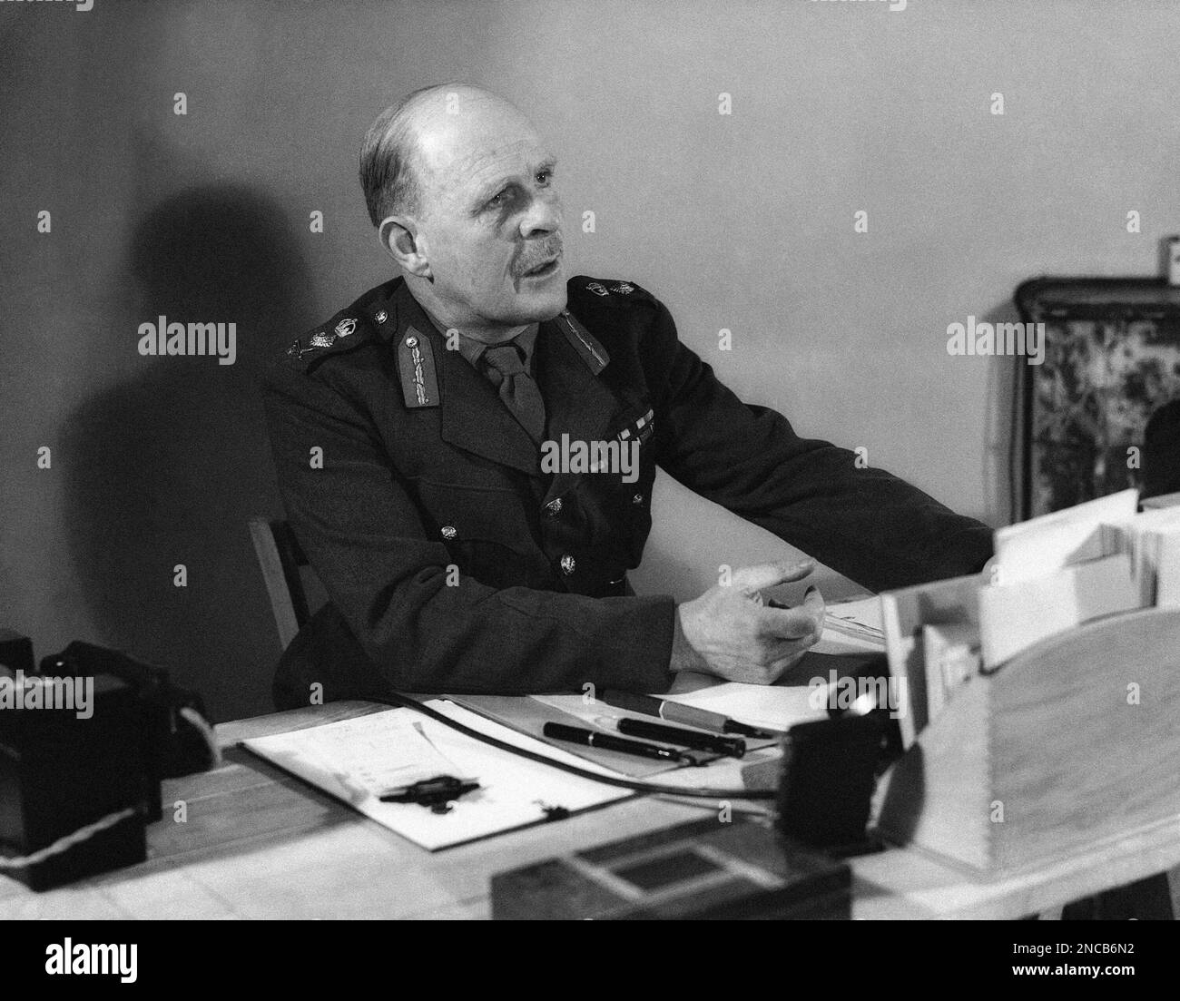 Lord John Gort, Commander-in-Chief of the British Expeditionary Force ...