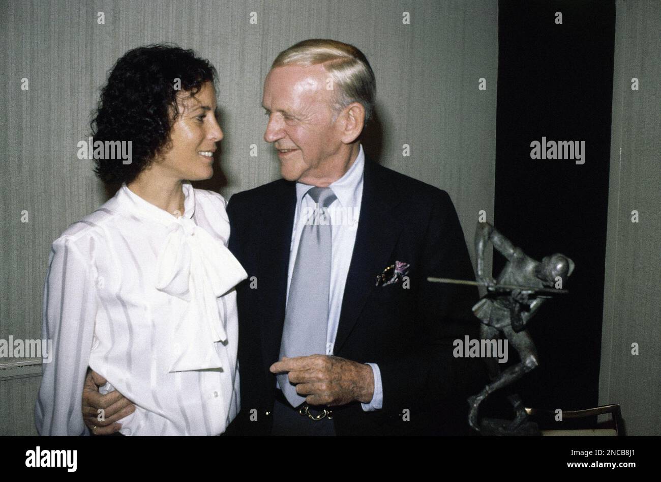 Fred Astaire with his wife Robyn pose at the ASCAP" Pied Piper Award ...