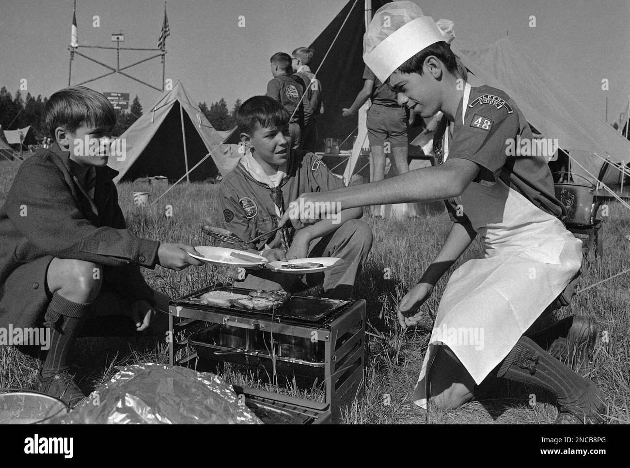 Alpena, Michigan scouts of Troop 48 at the 7th National Boy Scout ...