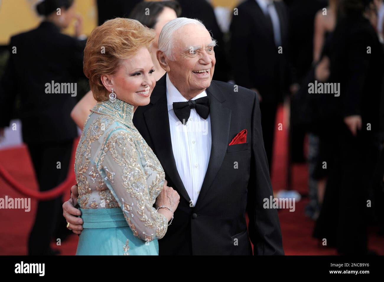Ernest Borgnine and his wife Tova Borgnine arrive at the 17th Annual ...
