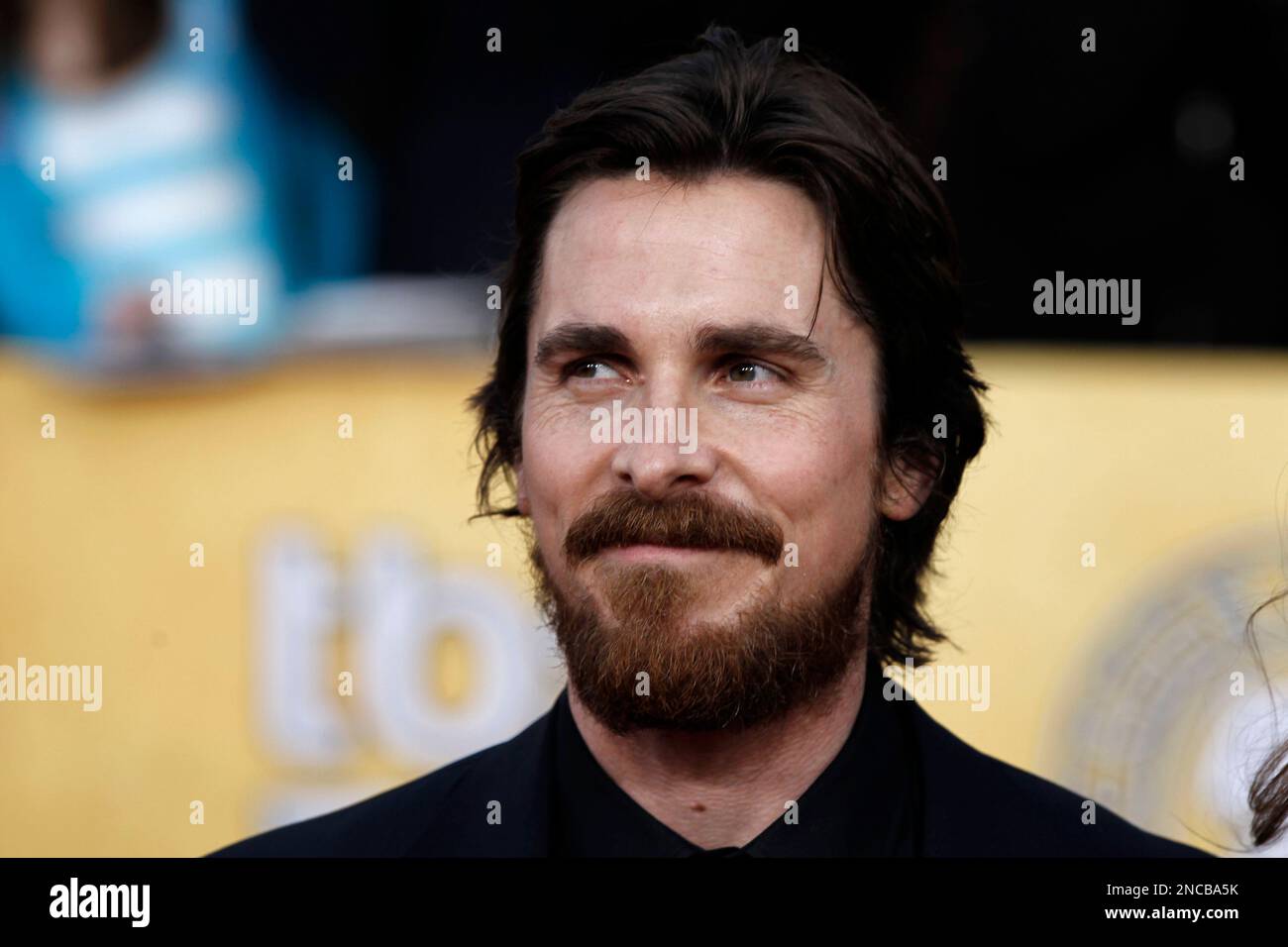 Christian Bale arrives at the 17th Annual Screen Actors Guild Awards on ...