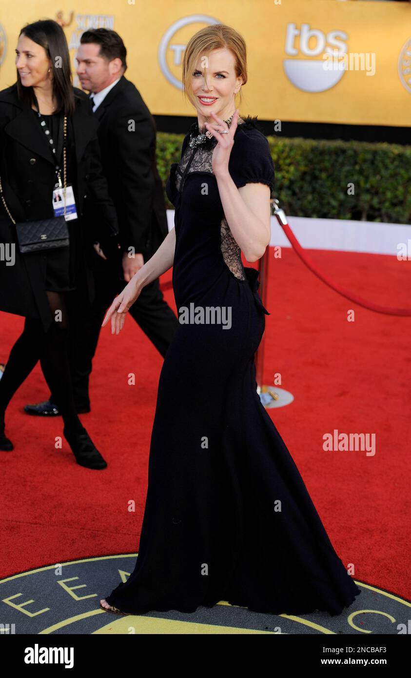 Actress Nicole Kidman arrives at the 17th Annual Screen Actors Guild ...
