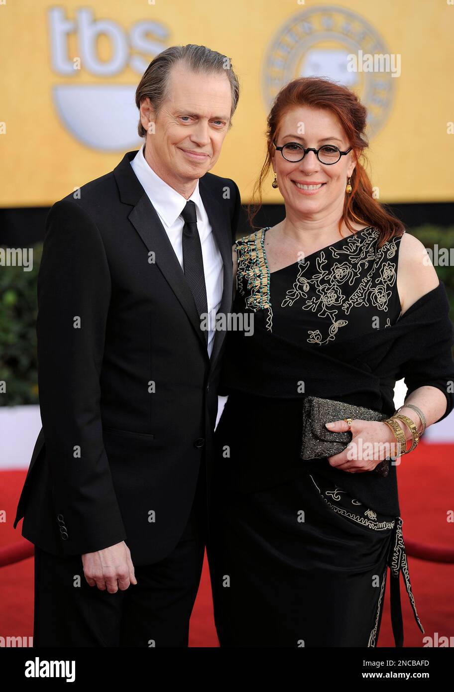 Steve Buscemi, left, and Jo Andres arrive at the 17th Annual Screen ...
