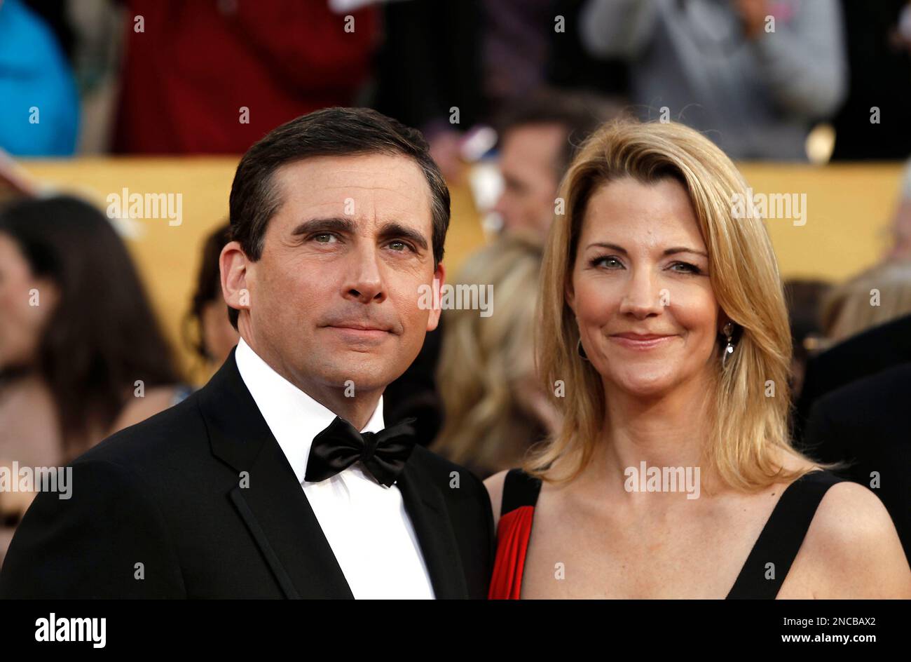 Steve Carell, left, and Nancy Carell arrive at the 17th Annual Screen ...