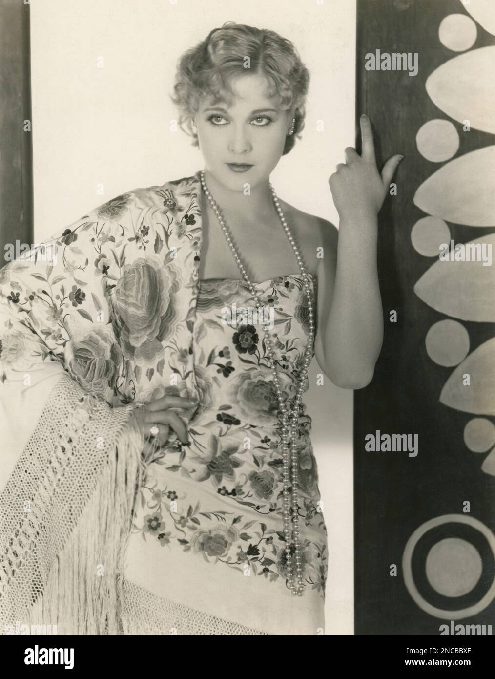 Esther Ralston in 'Piano Scarf' (per back of print) - unidentified ...